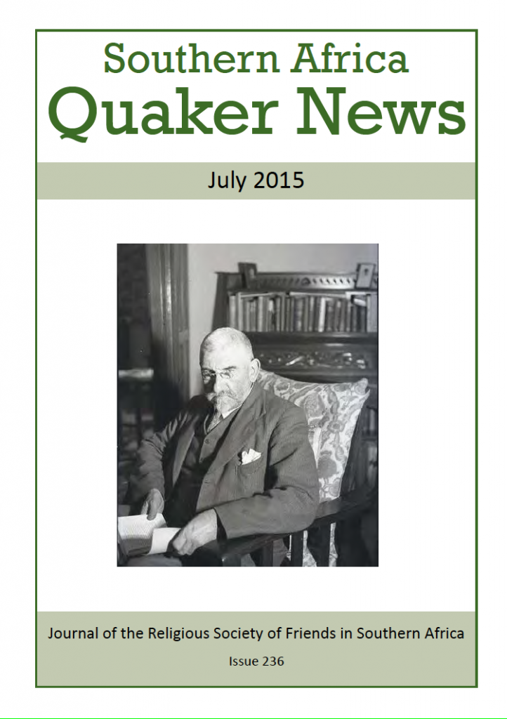 Southern Africa Quaker News — mid-year edition | Quakers